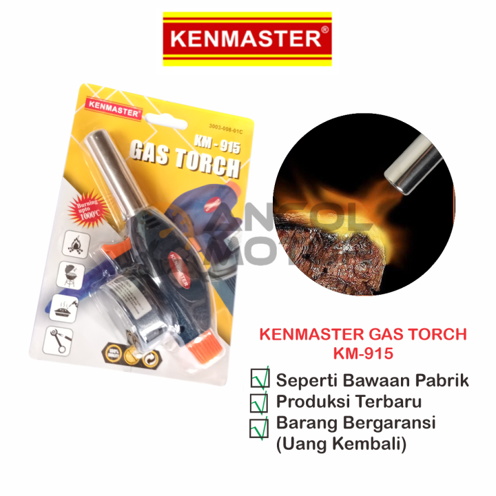 Kenmaster Gas Torch KM-915 Kepala Las Flame Blow Welding Alat Pematik ...