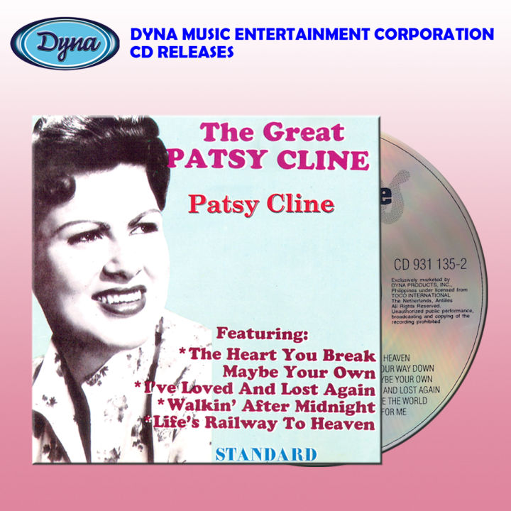 PATSY CLINE - THE GREAT PATSY CLINE CD | Lazada PH