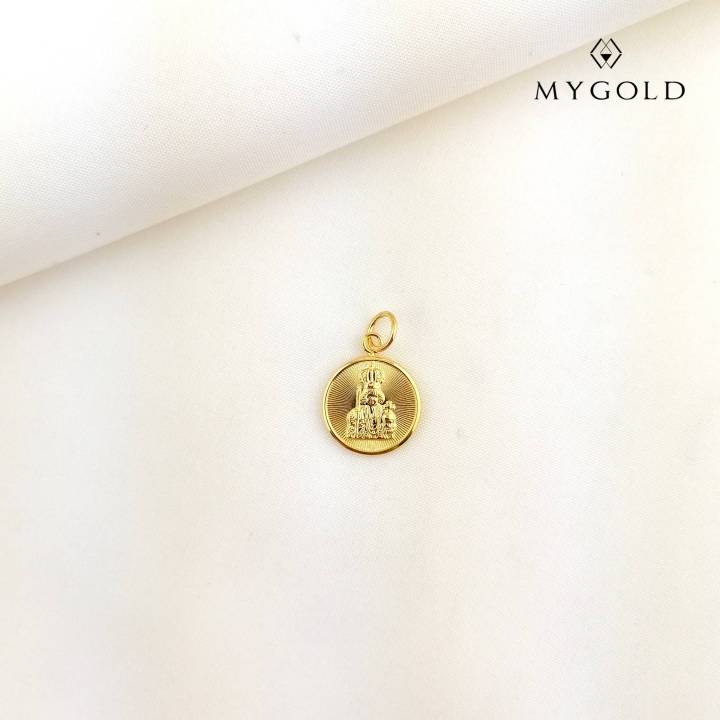 Pawnable and Authentic 18K Chinese Gold Sto. Niño and Mother of ...