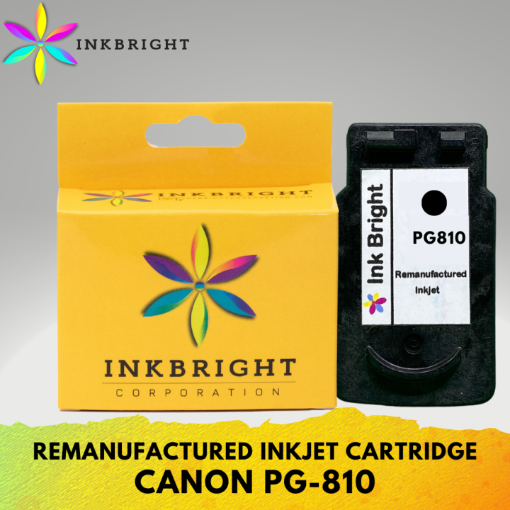 InkBright PG 810 Black Refillable ( PG-810 PG810 ) | Lazada PH