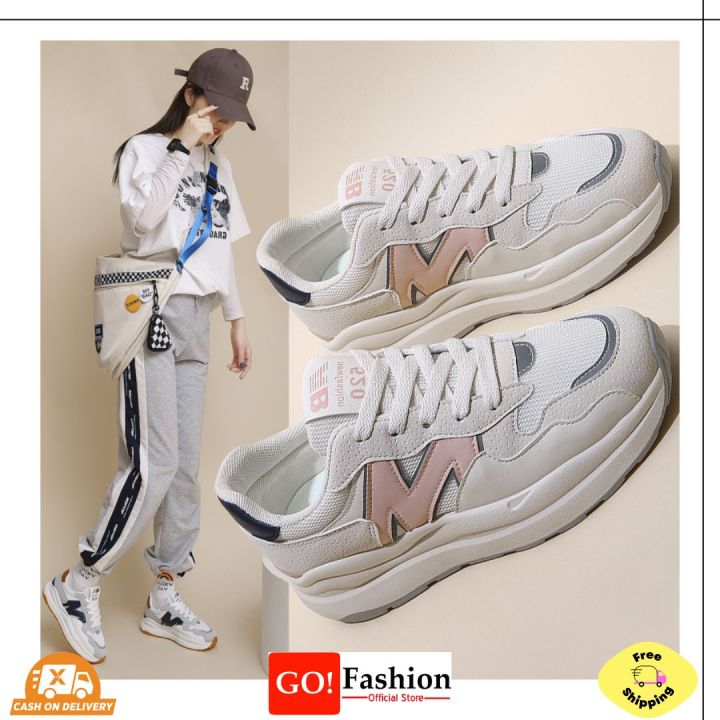 Go! Fashion GF-690 Sepatu Sneakers Wanita Sepatu Sport OOTD Kekinian ...