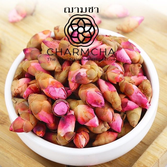 ชาดอกพีชป่า (Wild Peach Blossom buds Tea) ดอกพีชป่า ชาดอกไม้ ฌามชา ...