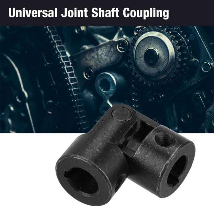 Metal Universal Joint Shaft Coupling Motor Connector DIY Steering ...