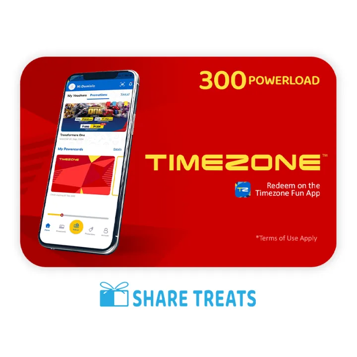Timezone P300 Powerload (SMS eVoucher) | Lazada PH
