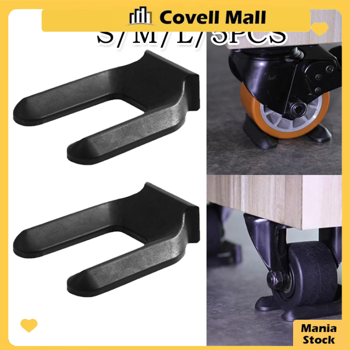 5pcs/pack Chair Wheel Stopper, Universal Non-slip Furniture Wheel ...