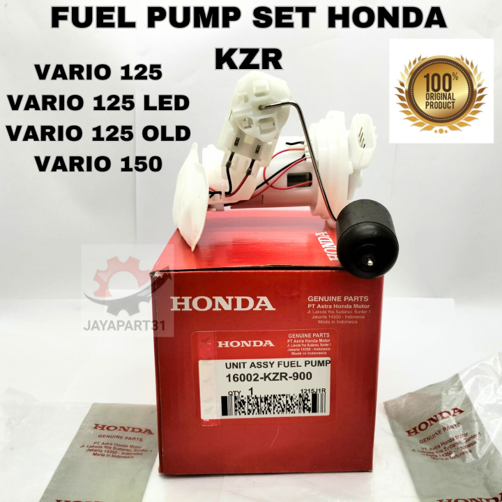 FUEL PUMP SET KOMPLET HONDA KZR ASLI ORIGINAL AHM PERSISI VARIO 125 ...