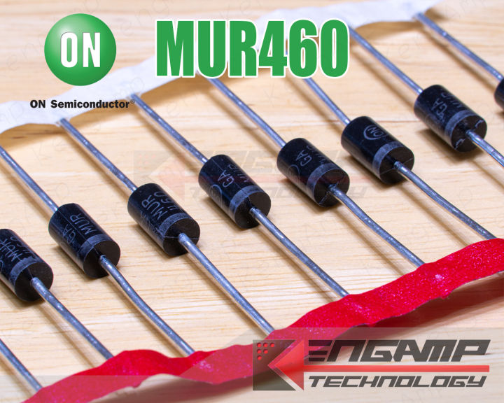 (10ตัว) MUR460 ON UF-DIOD 4A 600V DO-201AD | Lazada.co.th