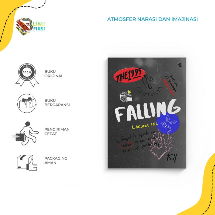Buku Novel - Falling - Bukune - Bumifiksi | Lazada Indonesia