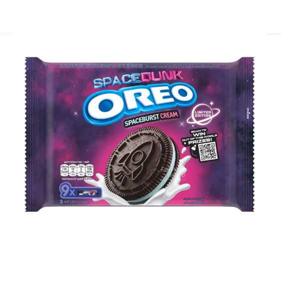 ON SALE:Oreo Spacedunk Spaceburst Cream w/Tutti Fruity Flavor Cookies (248.4g)EXP DEC 17 2025 ...