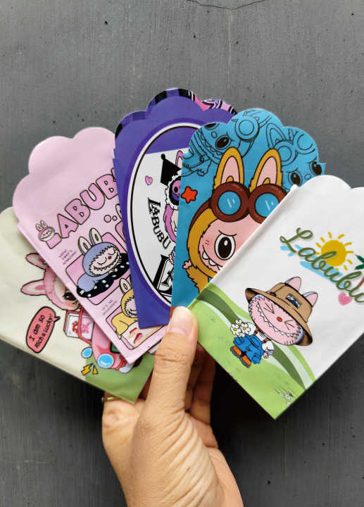 50 Pcs Amplop Lebaran 2025 Siap Pakai Motif Labubu dan Sanrio | Lazada ...