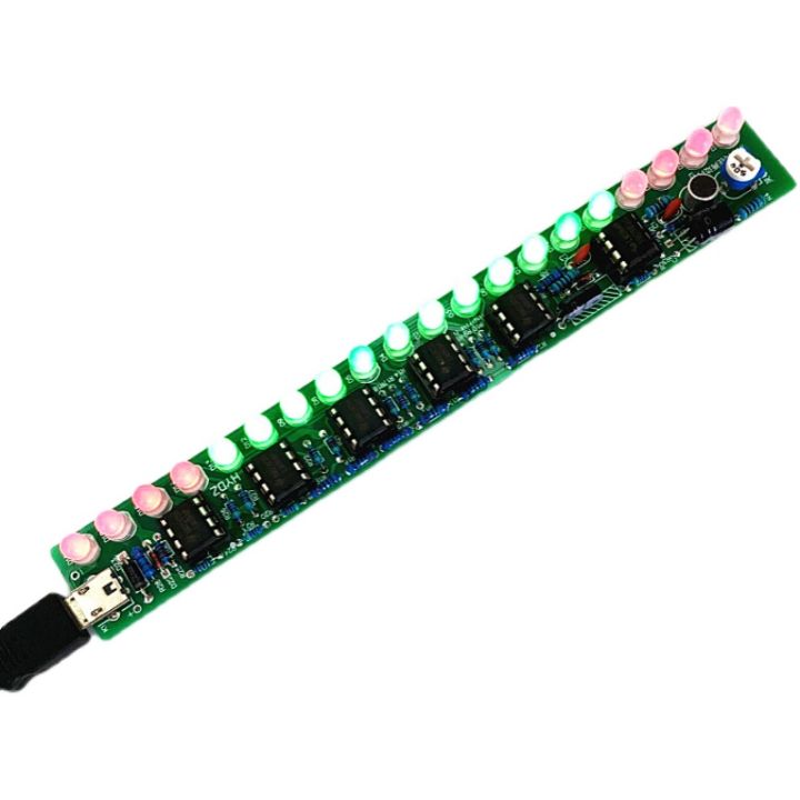 LED Light Music Audio Spectrum Dynamic Display Volume Level Indicator ...