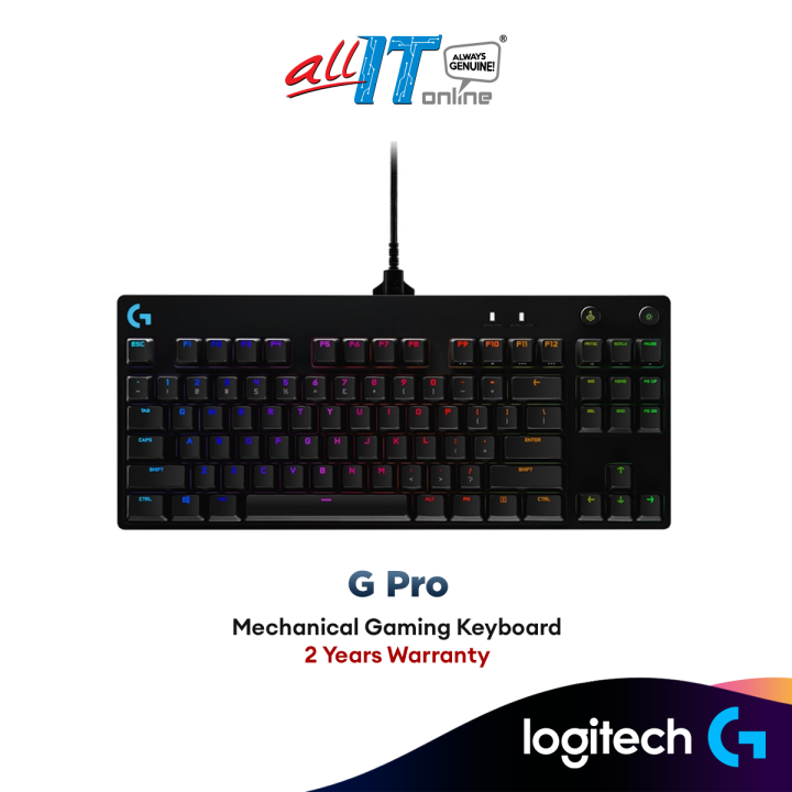 Logitech G PRO Mechanical Gaming Keyboard | Lazada