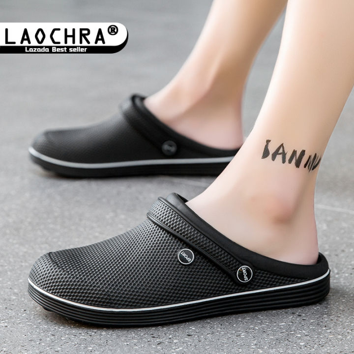 Laochra Dép Guốc Nam Mới Mùa Hè 2022 Dép Lê Đi Biển Nhẹ EVA Dép Guốc Làm Vườn Nam Nữ Mule Chống ...