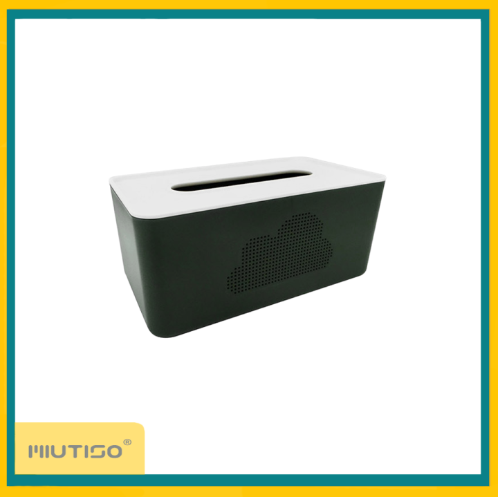 Miutiso Rectangular Tissue Box Facial Tissue Holder Napkin Dispenser ...