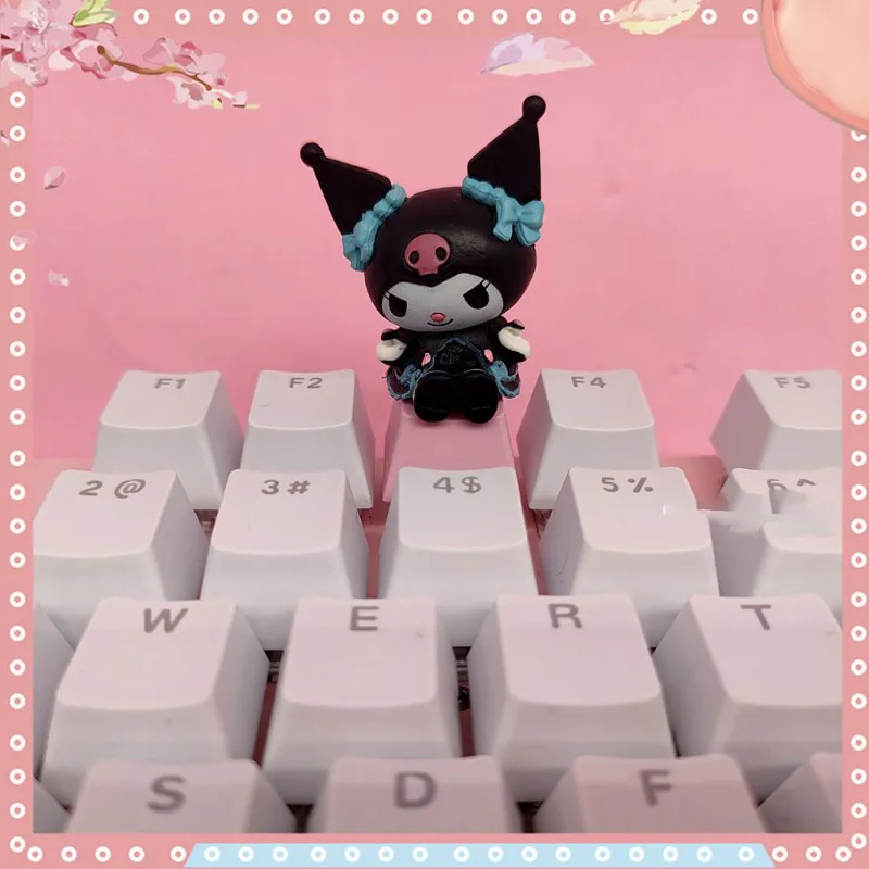 [izhi] Kawaii Sanrio Kuromi My Melody Cartoon Keycaps Cartoon Cute ...