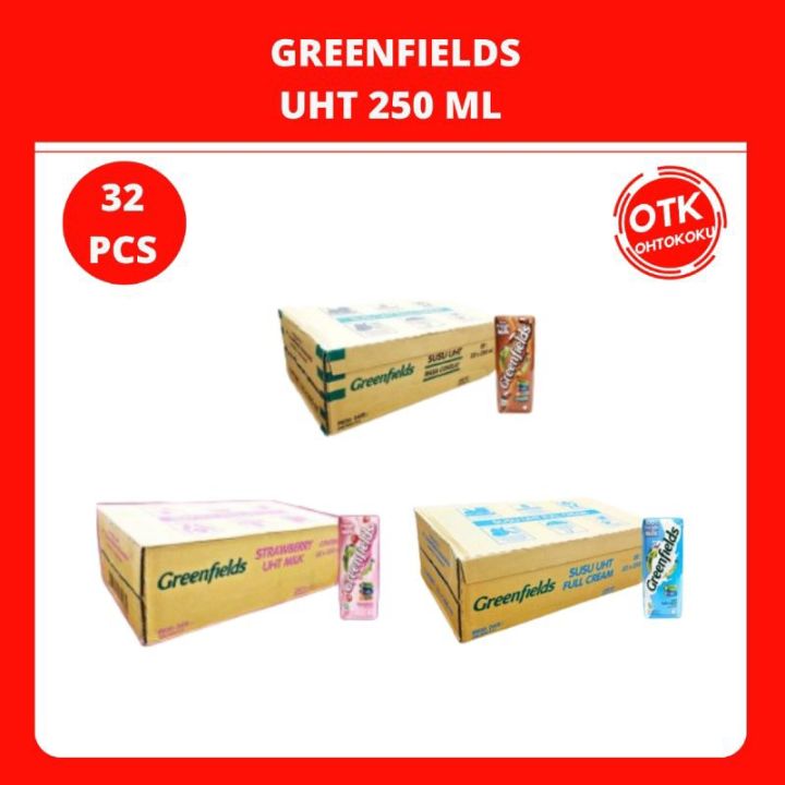 SUSU UHT GREENFIELDS 250 ml - 1 Dus | Lazada Indonesia