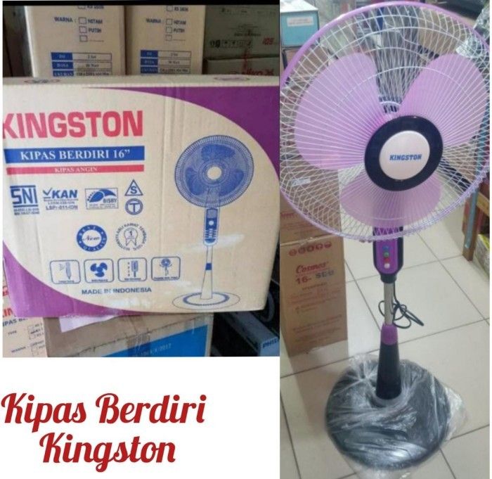 Kipas Angin Berdiri Kingstone 16 Inch | Lazada Indonesia