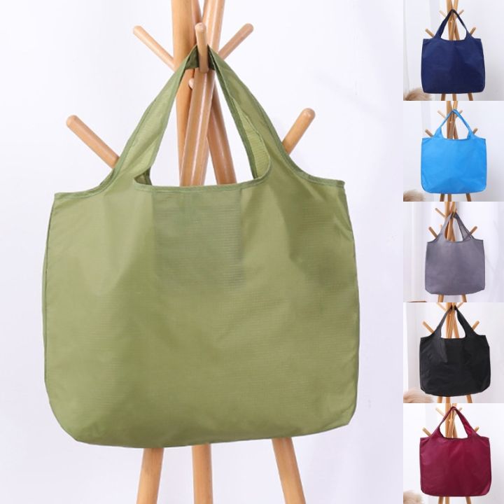 Portable Folding Shopping Bag Large Oxford Bags Thick Bag Foldable ...