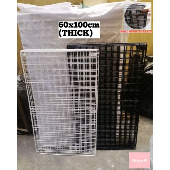 [THICK-BIG WIRE] HEAVY-DUTY GRID WALL PANEL | WIRE MESH (60x100cm ...