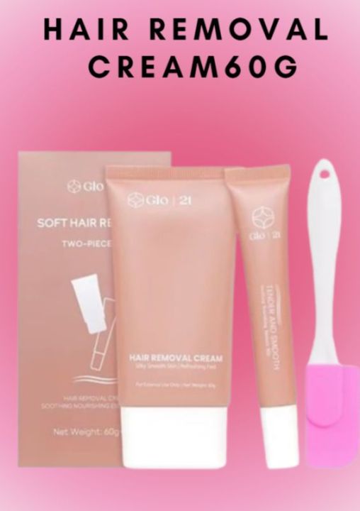 GLO21 Hair Removeal Cream Painless Hair Removal | Lazada PH