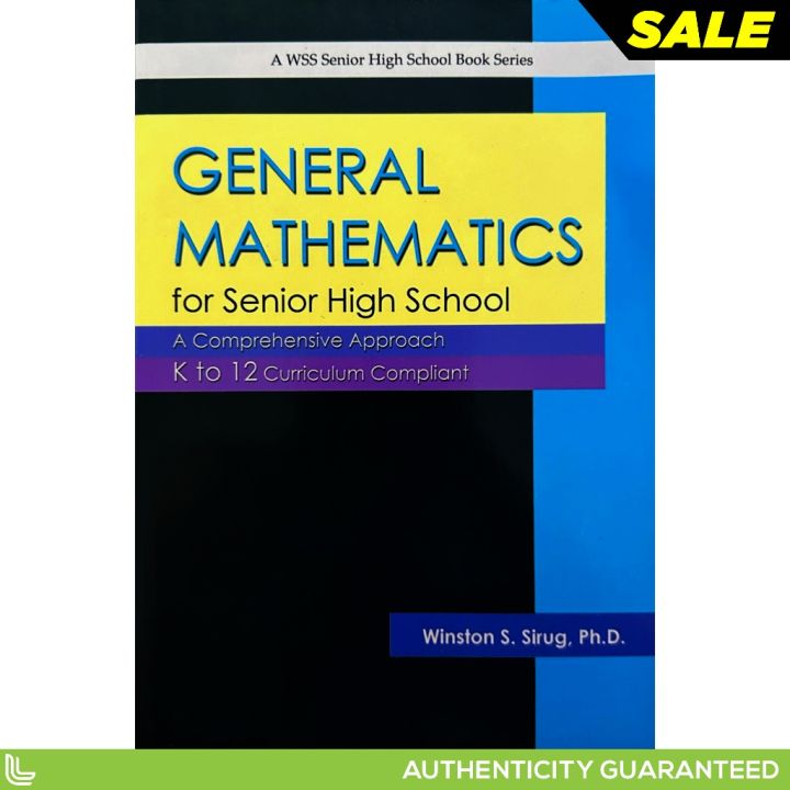 GENERAL MATHEMATICS for Senior High School K to 12 Curriculum 2023 ...