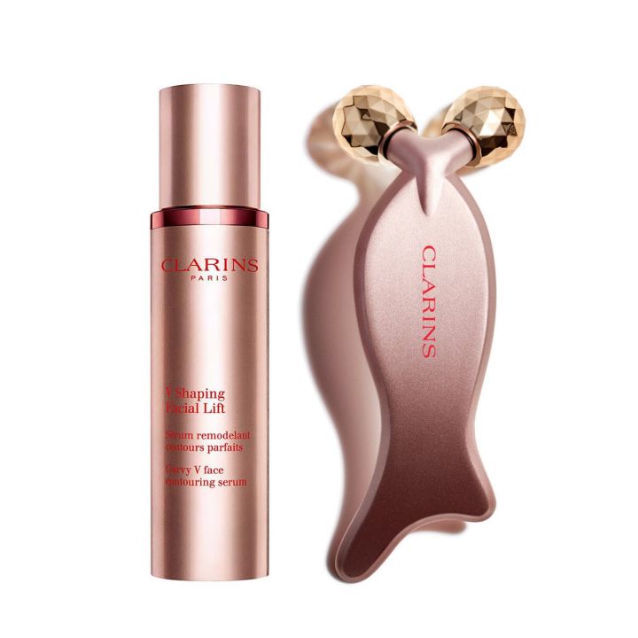 CLARINS V Shaping Facial Lift Curvy V Face Contouring Serum 50ML | Lazada