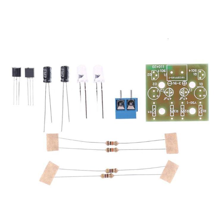 Electronic DIY Making Kits Flashing Lamp Electronic Circuit Board Tools ...