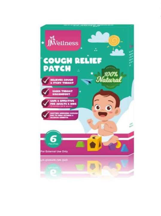 SS WELLNESS COUGH RELIEF PATCH 100% NATURAL (PELEKAT BATUK VIRAL KIDS ...