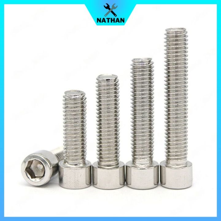 M4 Stainless Allen Capscrew Allen Bolt Socket Head Cap Screw (SOLD PER 5PCS | 10PCS) NathanTools ...