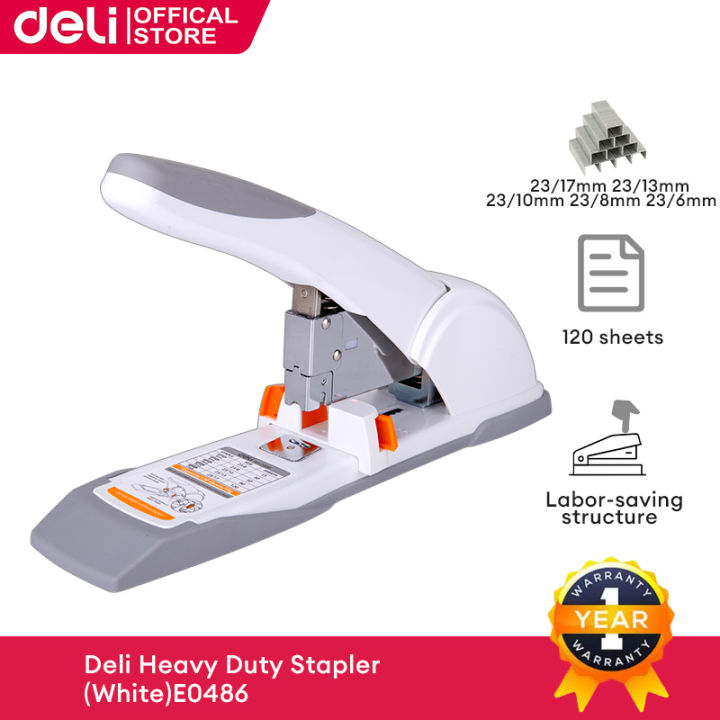 Deli E0486 Heavy Duty Stapler 120sheets Heavy Duty Stapler for Office ...