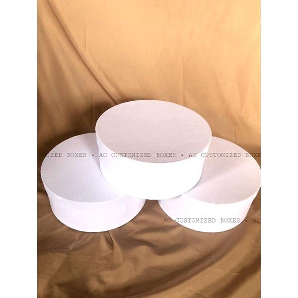 Circle White Hard Box 10x4 inches | Lazada PH