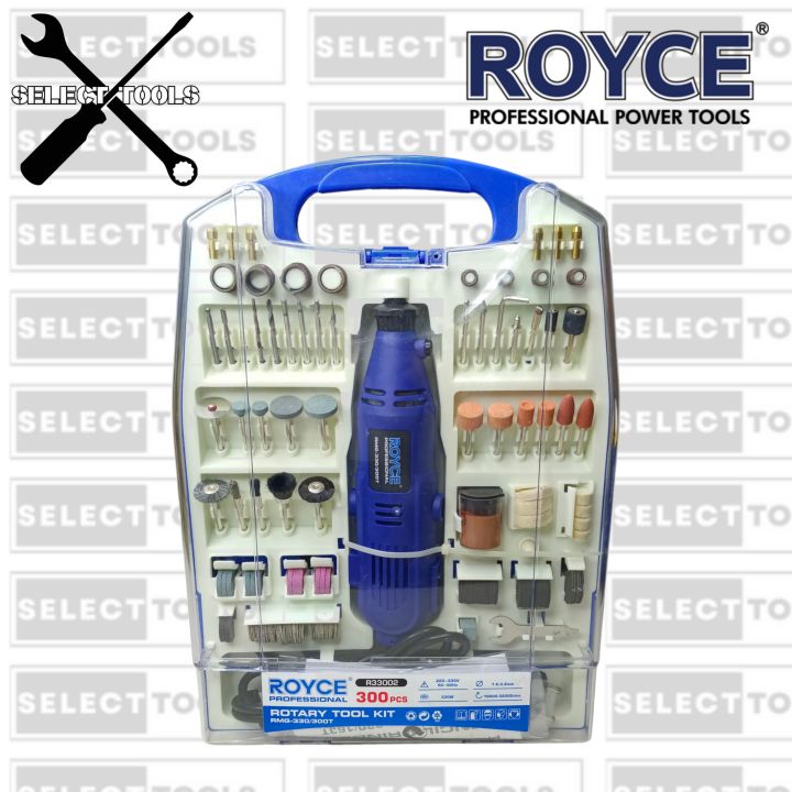Royce Professional Rotary Tool Kit RMG-330/300T | Lazada PH