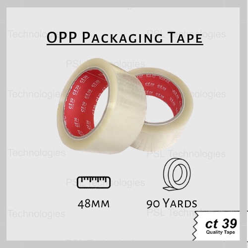 OPP TAPE 48MM X 90 YARDS [READY STOCK] | Lazada