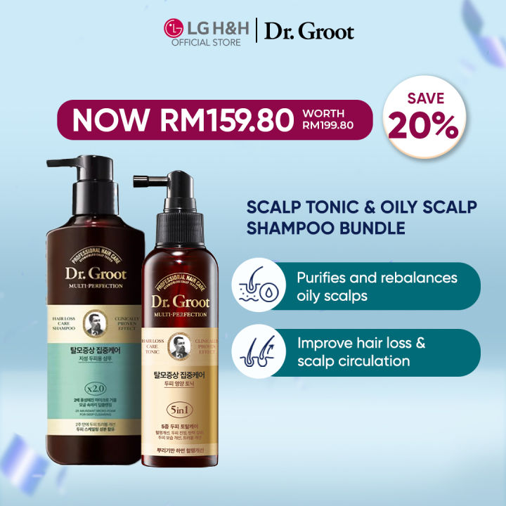 Dr. Groot Intensive Care Multi-Perfection Hair Loss Control Shampoo for ...