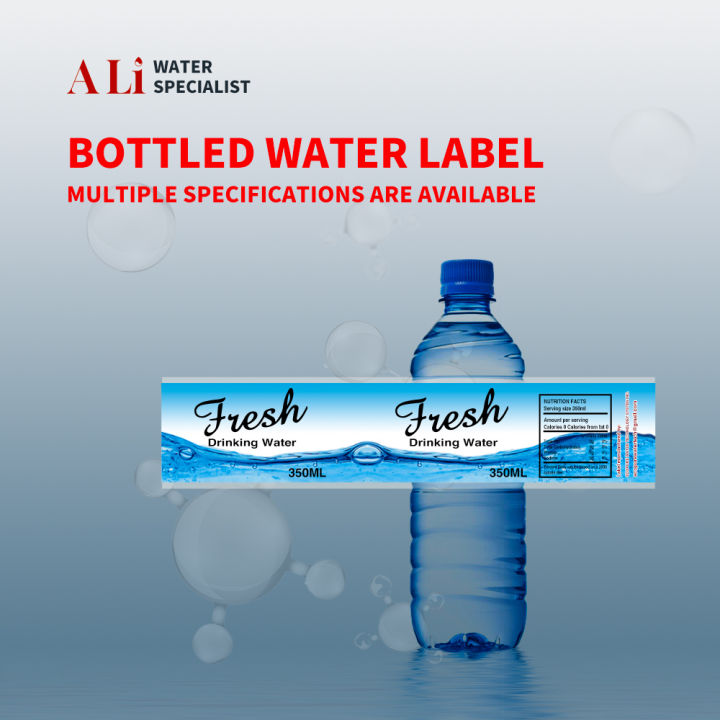 Shrinkable Labels For Pet Bottles (500 pcs/pack) 350ml 500ml 1000ml ...