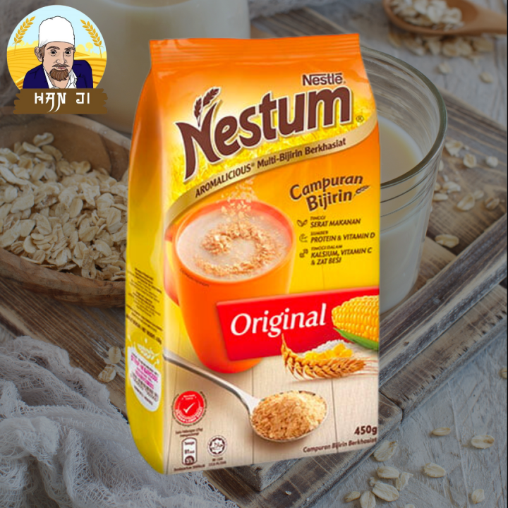 Nestum Original เนสตุ้ม ครื่องดื่มธัญพืช ซีเรียลอาหารเช้า 450g | Lazada ...