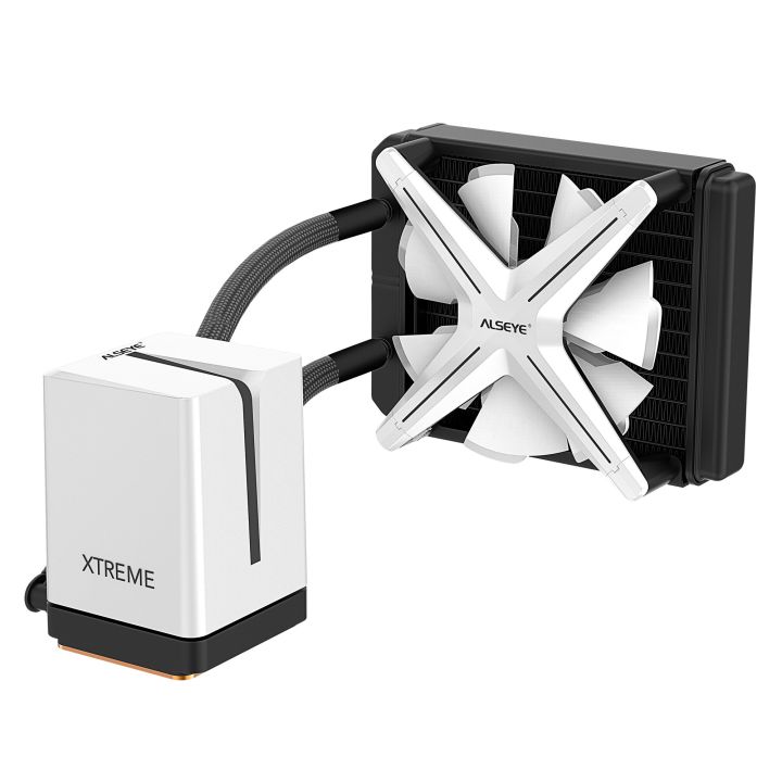 ALSEYE XTREME Series AIO Liquid Cooler X120 Adjustable RGB Lighting For ...