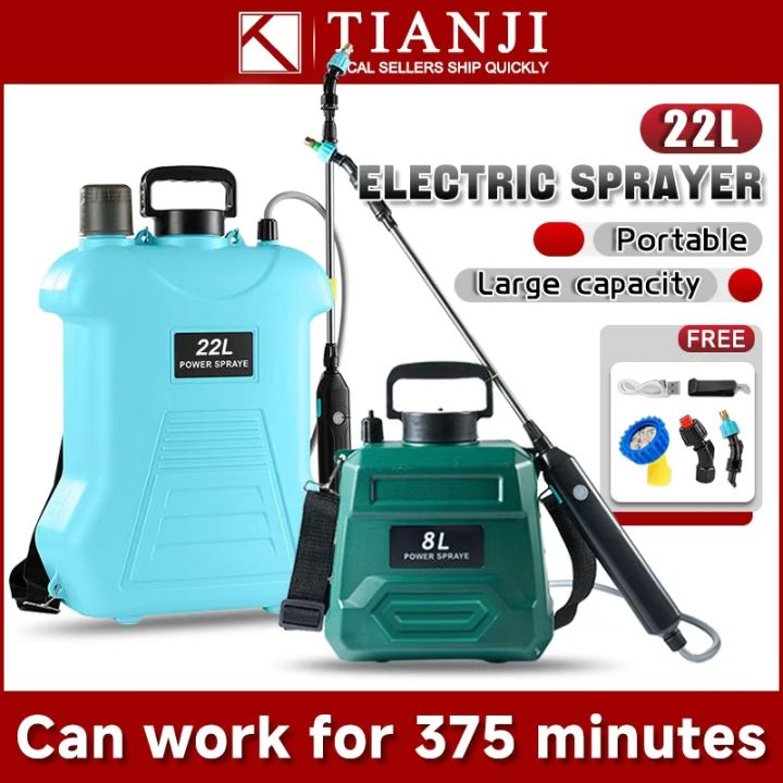 Electric Sprayer 22L Agricultural spray Knapsack Electric Garden ...