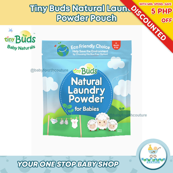 Tiny Buds Natural Laundry Powder Pouch | Lazada PH