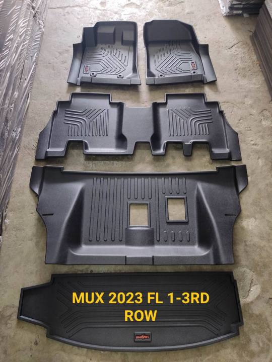 Shark Floor Liners or Matting 5D Deep-dish for Isuzu MUX 2023-2024 ...