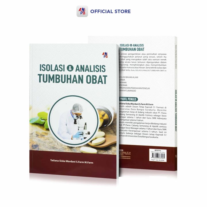 Buku Isolasi dan Analisis Tumbuhan Obat / Buku Farmasi Semester 5 / Pustaka Baru Press - PB ...