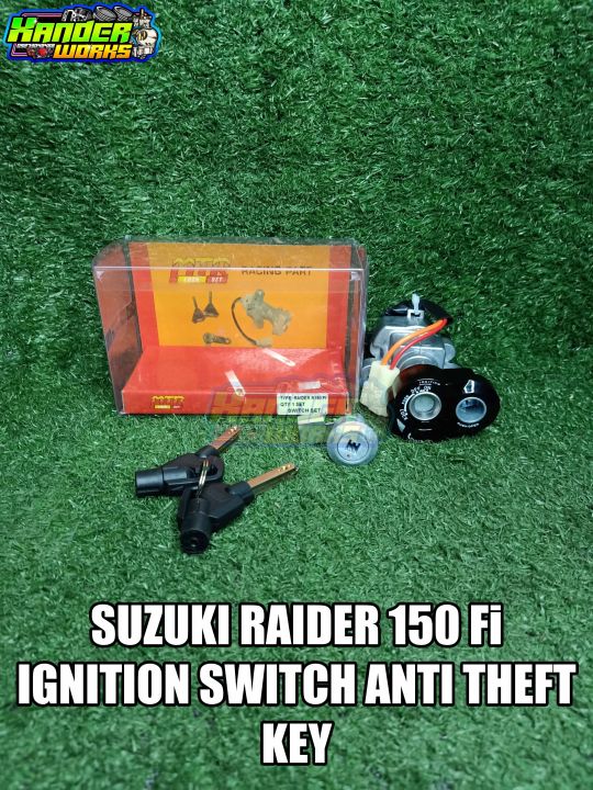 SUZUKI RAIDER 150 Fi IGNITION SWITCH ANTI THEFT KEY | Lazada PH