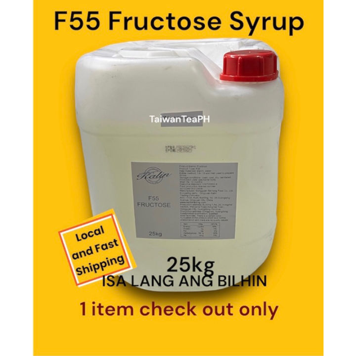 Fructose Syrup Sugar Syrup F55 25kg For Milktea Shakes and Coffee ...