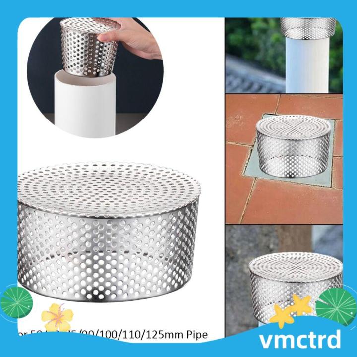 VMCTRD Stainless Steel Rooftop Floor Drain Cover Anti Rodent Circular ...