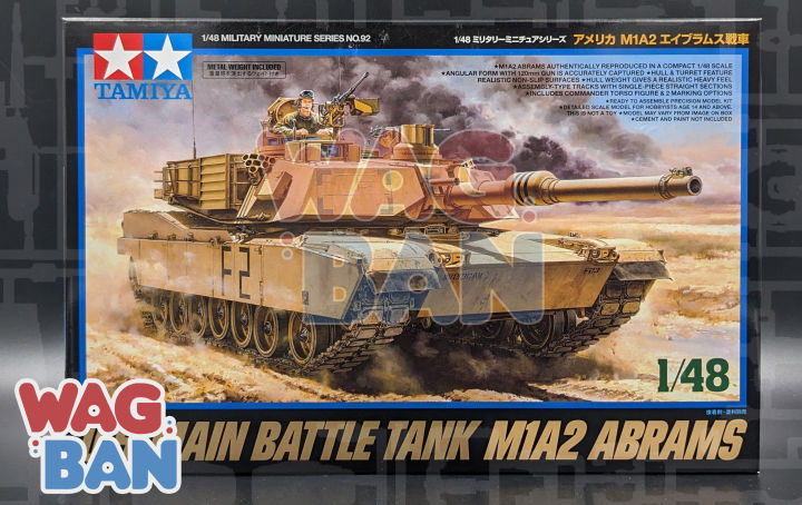 Tamiya 1/48 U.S. Main Battle Tank M1A2 Abrams | Lazada PH