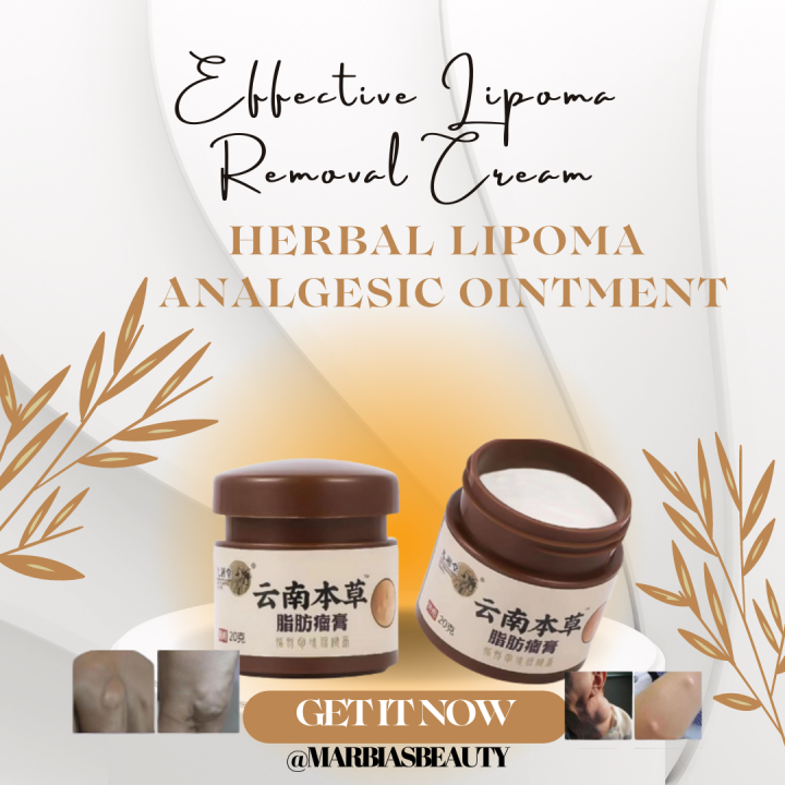 100% EFFECTIVE Lipoma Removal Cream Treat Tumor Skin Swelling Ointment ...