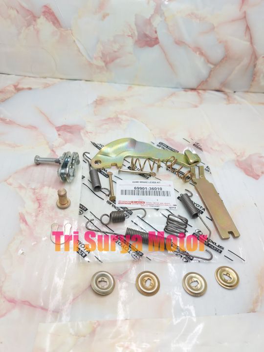 HAND BRAKE LEVER KIT HAND REM KIT STELAN REM TANGAN DYNA HT125 HT130 ...