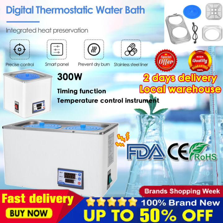 ⚡️2 days delivery⚡️Digital Thermostatic Water Bath Lab Water Bath ...