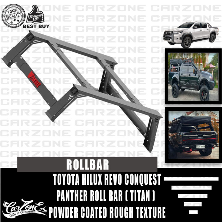 Toyota Hilux Revo Conquest Panther Roll Bar ( Titan ) Roll Bar Powder ...