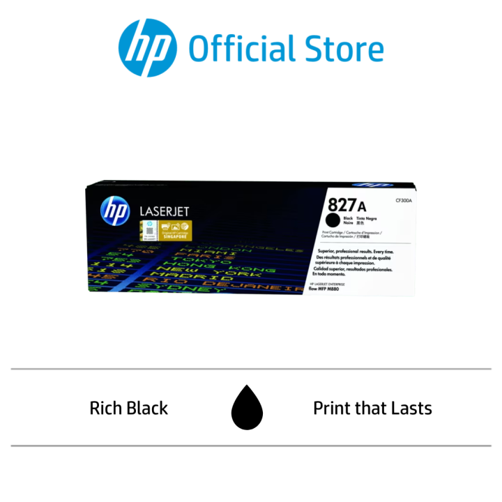 HP 827A Black Original LaserJet Toner Cartridge Laser | Up to 29,500 ...